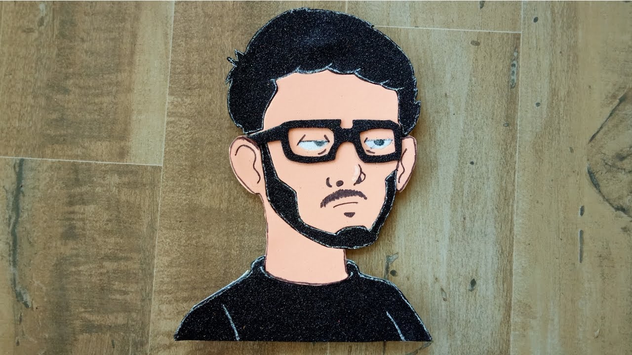 How to make Carryminati Logo Wall Decor with Foam Sheet | DIY ...