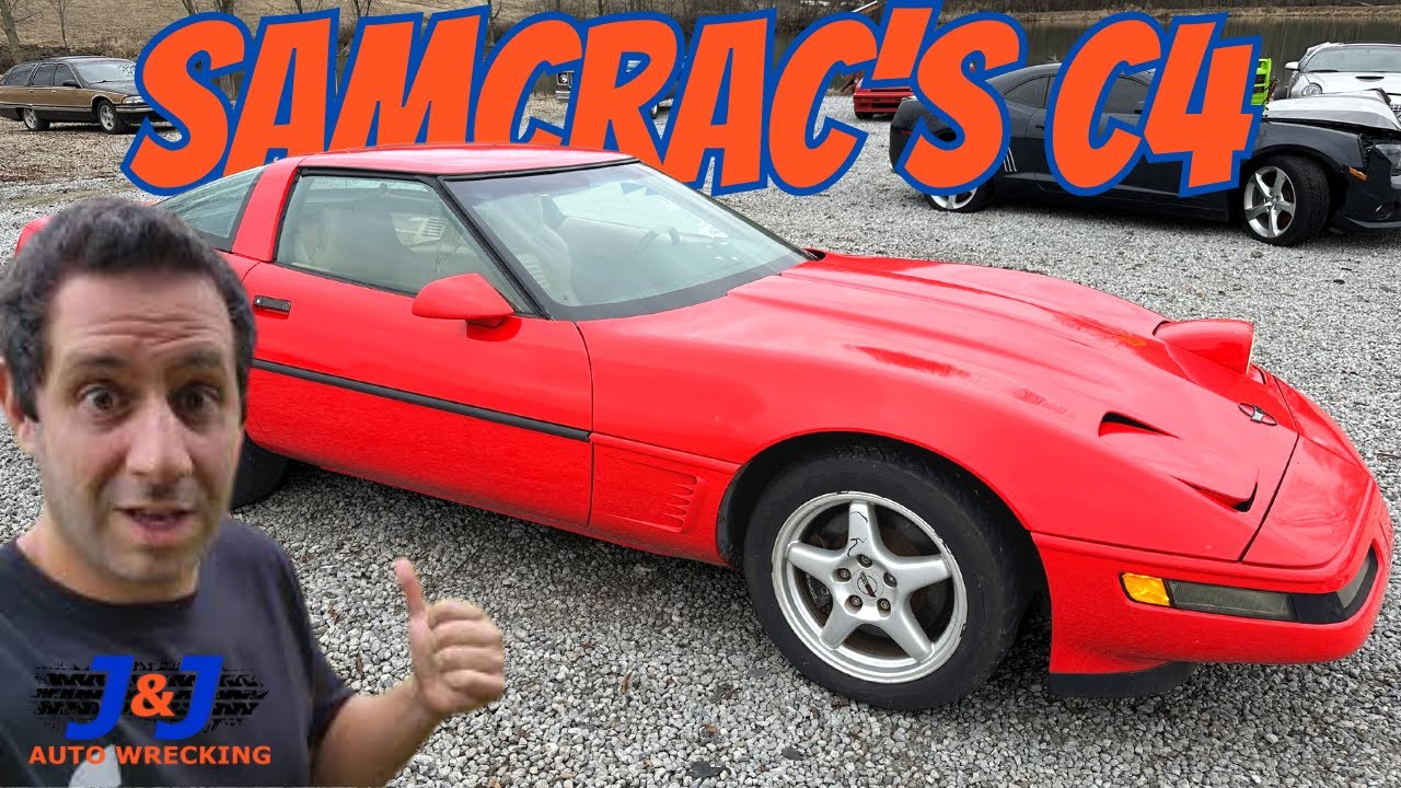 Samcrac's 1995 Chevrolet Corvette C4 Part Out: J & J Auto Wrecking Test ...