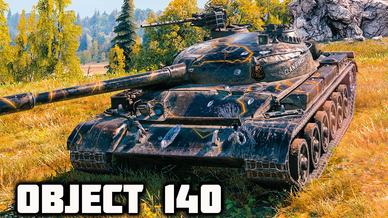 Object 140 WoT – 5Kills, 10,9K Damage - YouTube