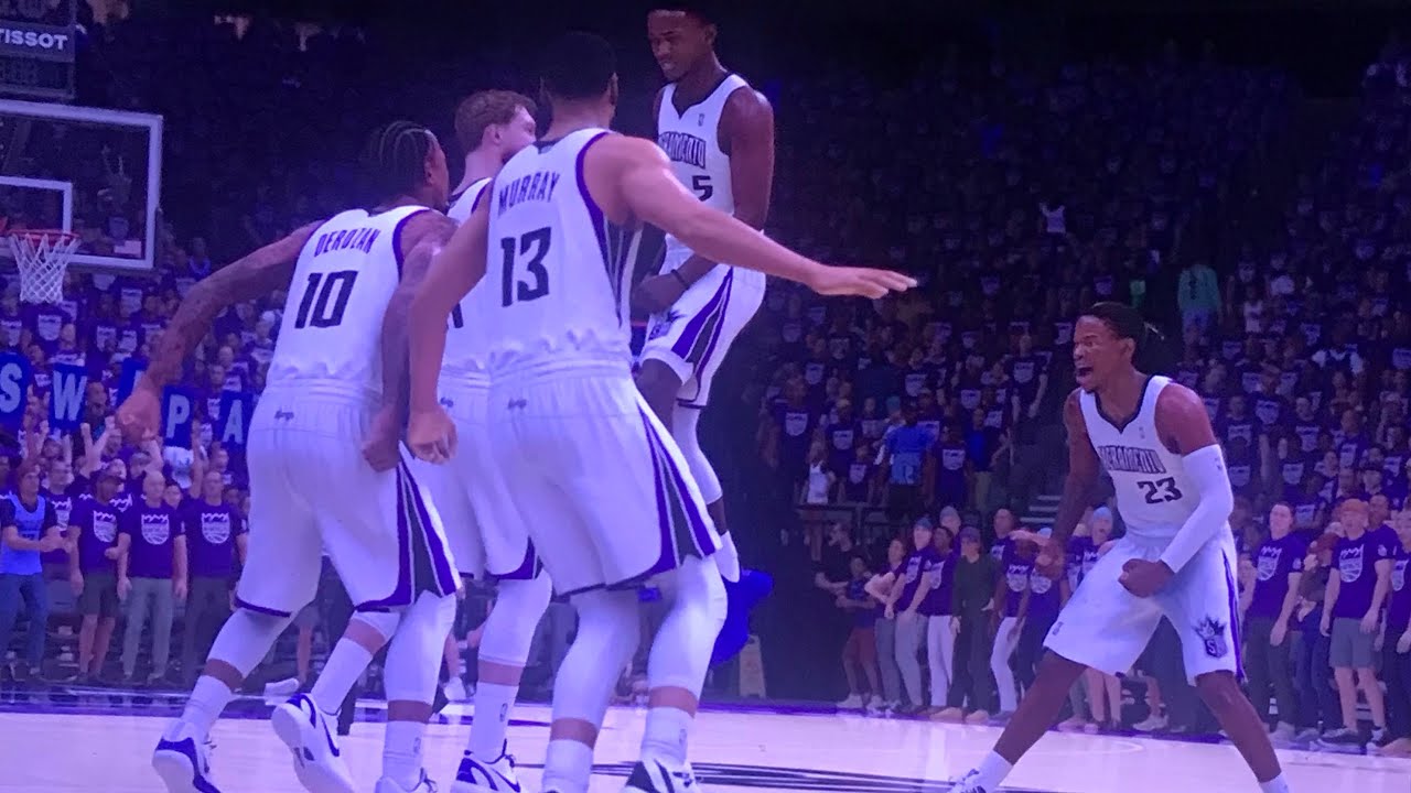 NBA 2K25 Sacramento Kings mynba Ep 27 Playoffs Rd 1 Gm 2 Fox GW - YouTube