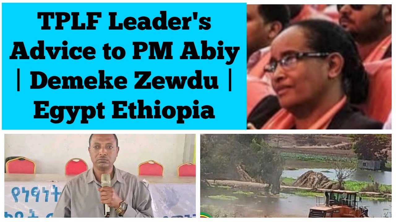 TPLF Leader's Advice to Ethiopian PM | Demeke Zewdu | Egypt Ethiopia ...