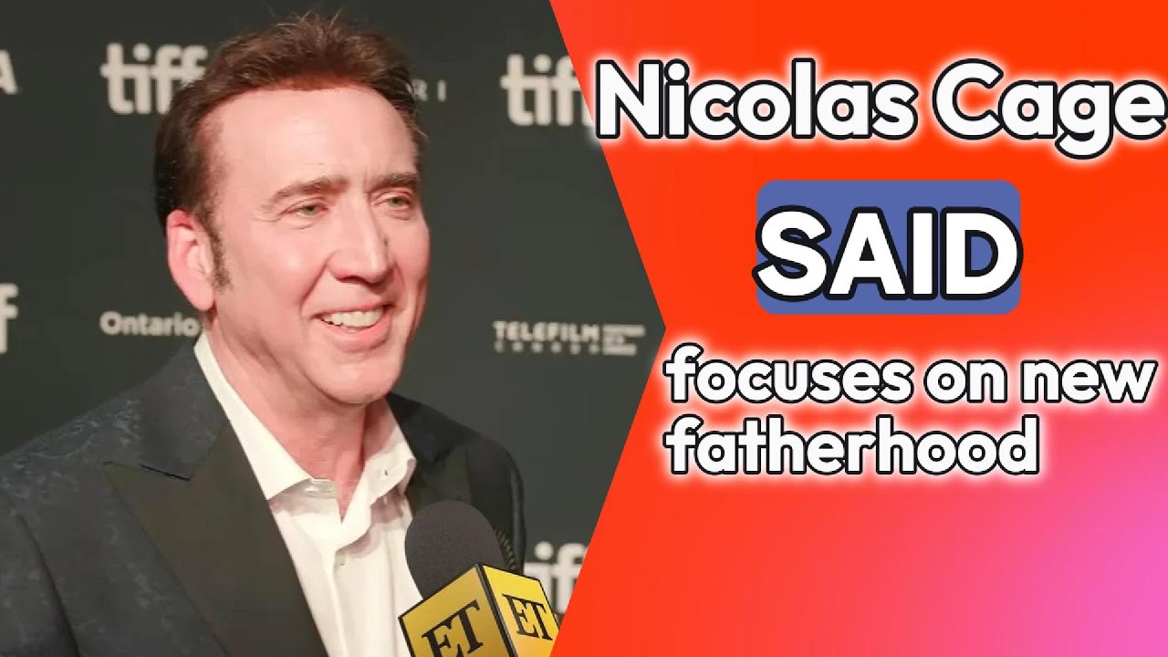 Nicolas Cage says abstinence, sobriety 7:30 bedtime spark creativity as ...