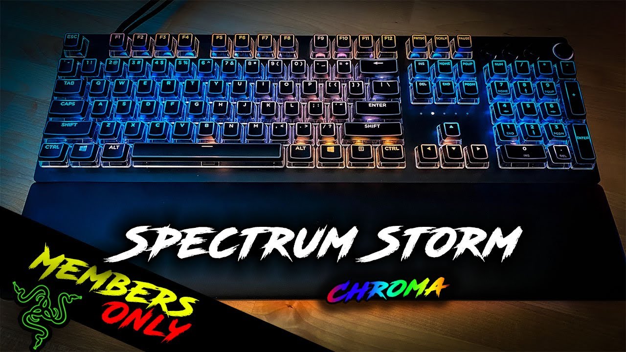 Spectrum Storm Razer Chroma Profile | Synapse 3 - YouTube