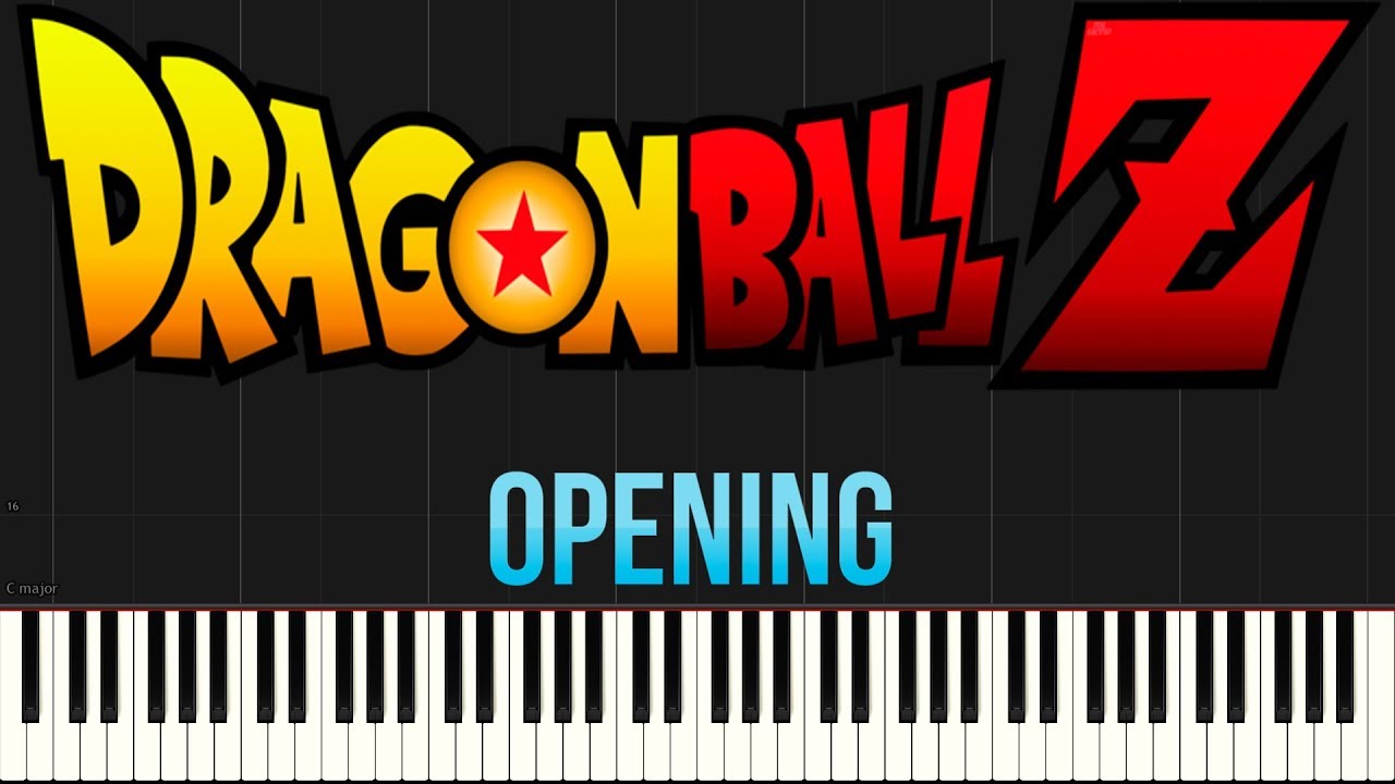 Dragon Ball Z - Opening (Cha La Head Cha La) (Piano Tutorial Synthesia ...