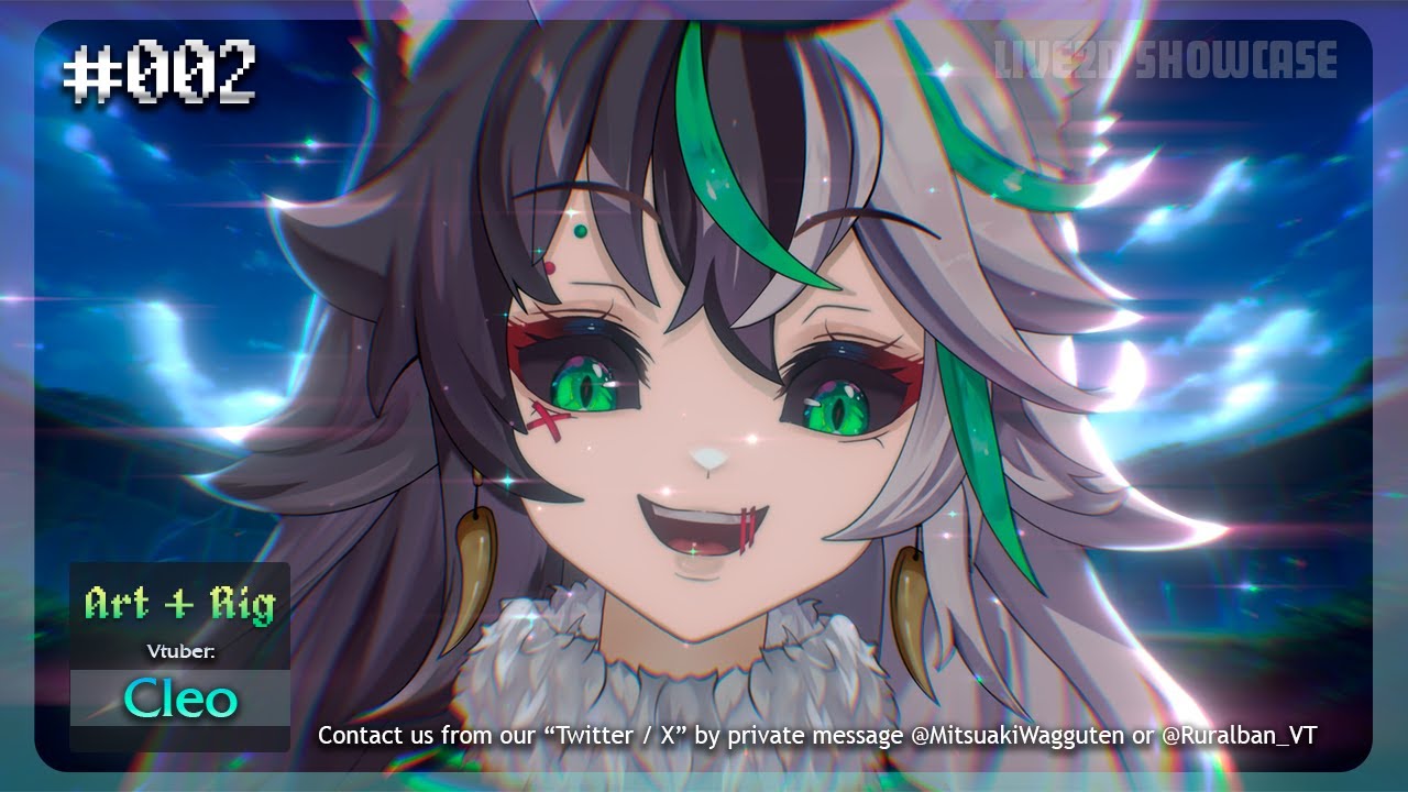 CLEO Vtuber 🧟 | LIVE2D Showcase - YouTube