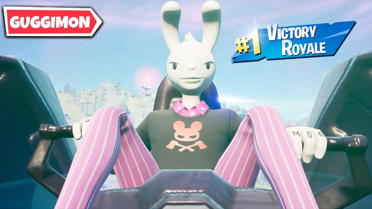 Victoria con la skin GUGGIMON Fortnite - Masche - YouTube