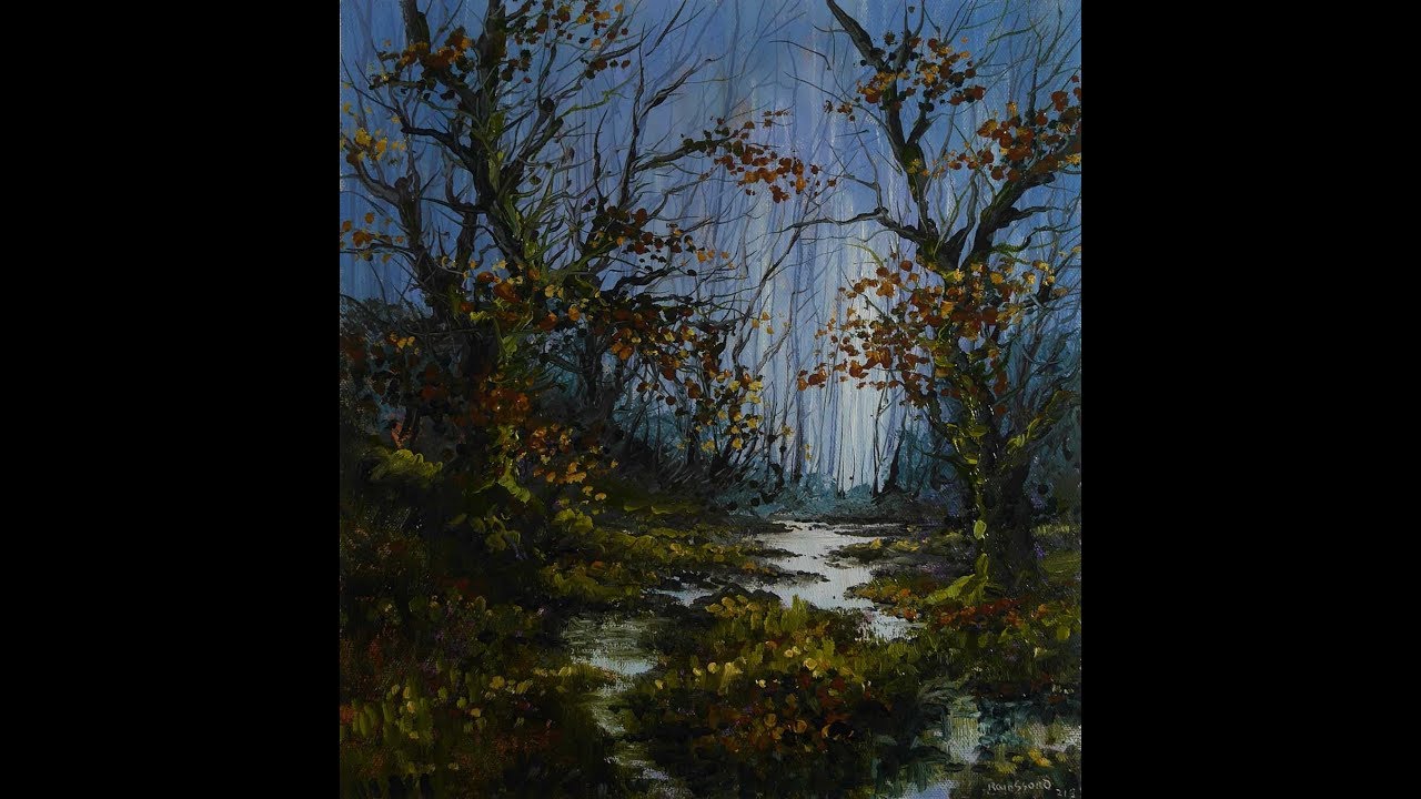 Mild Spring - Time Lapse Painting - YouTube