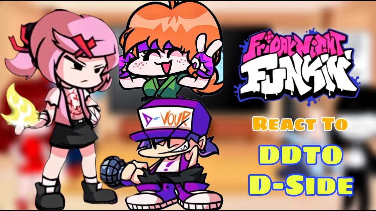 Natsuki - My Streets || Fnf React To Doki Doki Takeover X D-Sides ...