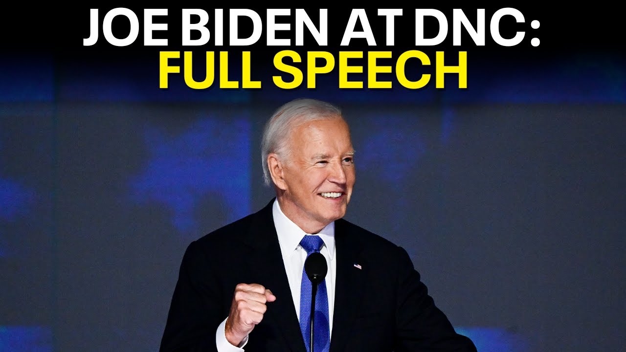 President Joe Biden at DNC: FULL SPEECH - YouTube
