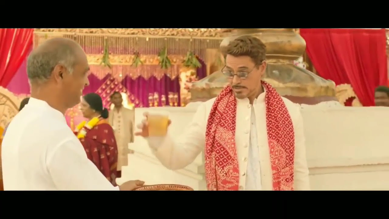 Tony stark in india, wedding scene : SPIDERMAN HOMECOMING - YouTube