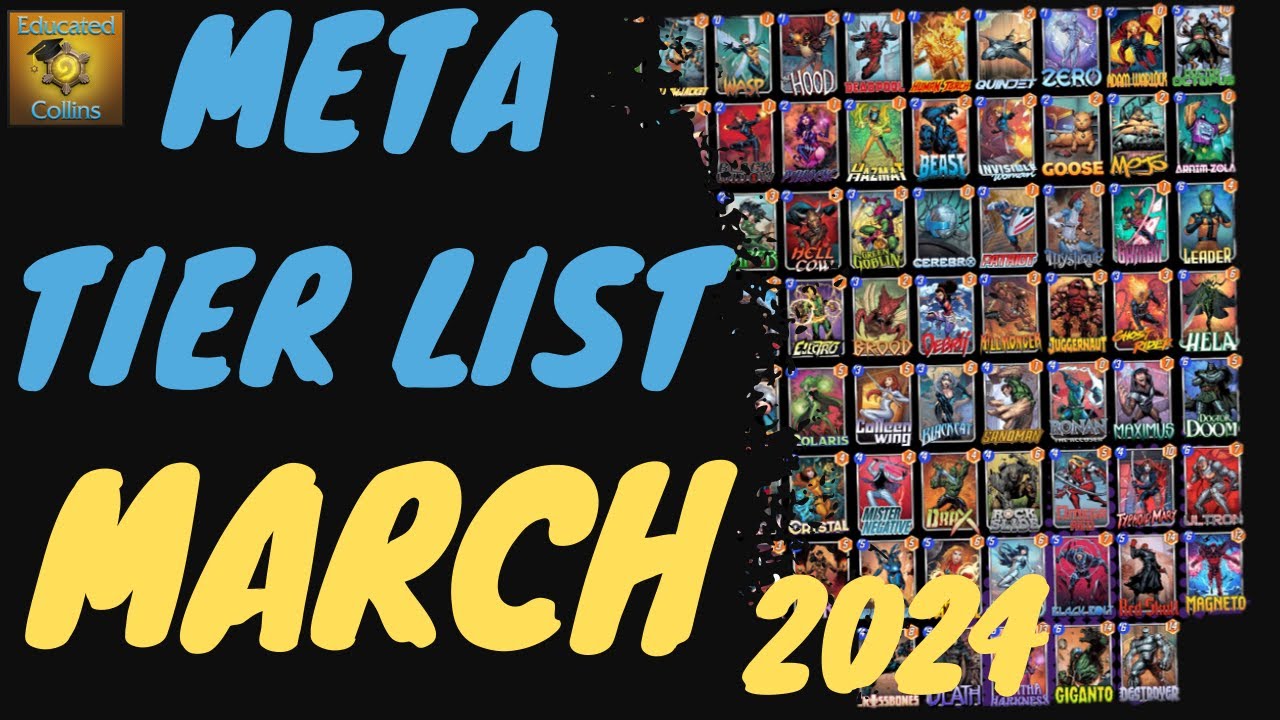 Meta Tier List March 2024 (To Hit Infinite and Win Conquest ...