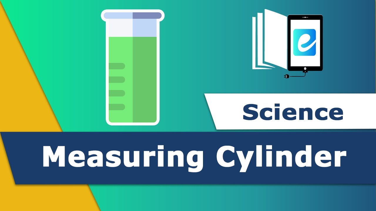 How To Measure Volume of a Liquid Using A Measuring Cylinder|| Animated ...