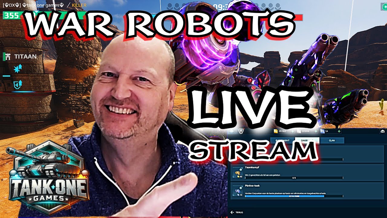 🔴 [ LIVE ] - War Robots Stream I KILL or be KILLED Join the Action..and ...