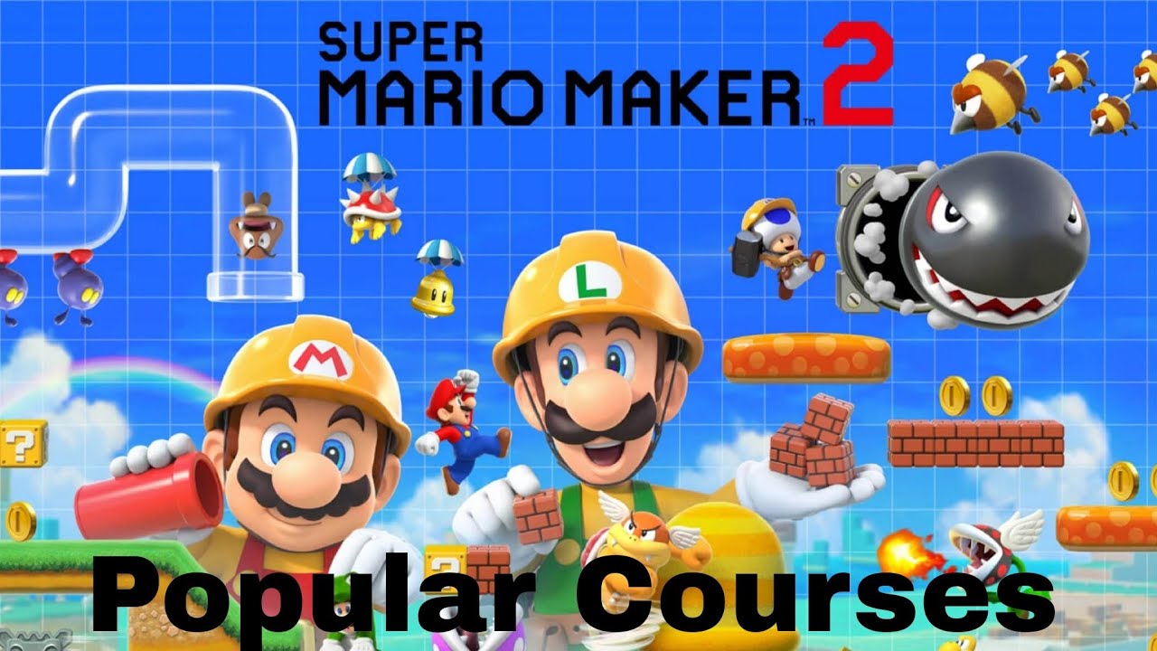 Popular Courses - Super Mario Maker 2 - YouTube