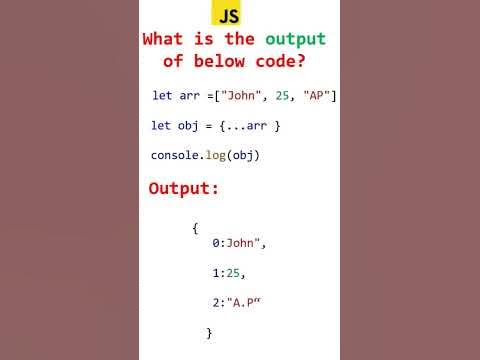 Array destructuring in javascript | Javascript interview questions | Front end coding questions ...