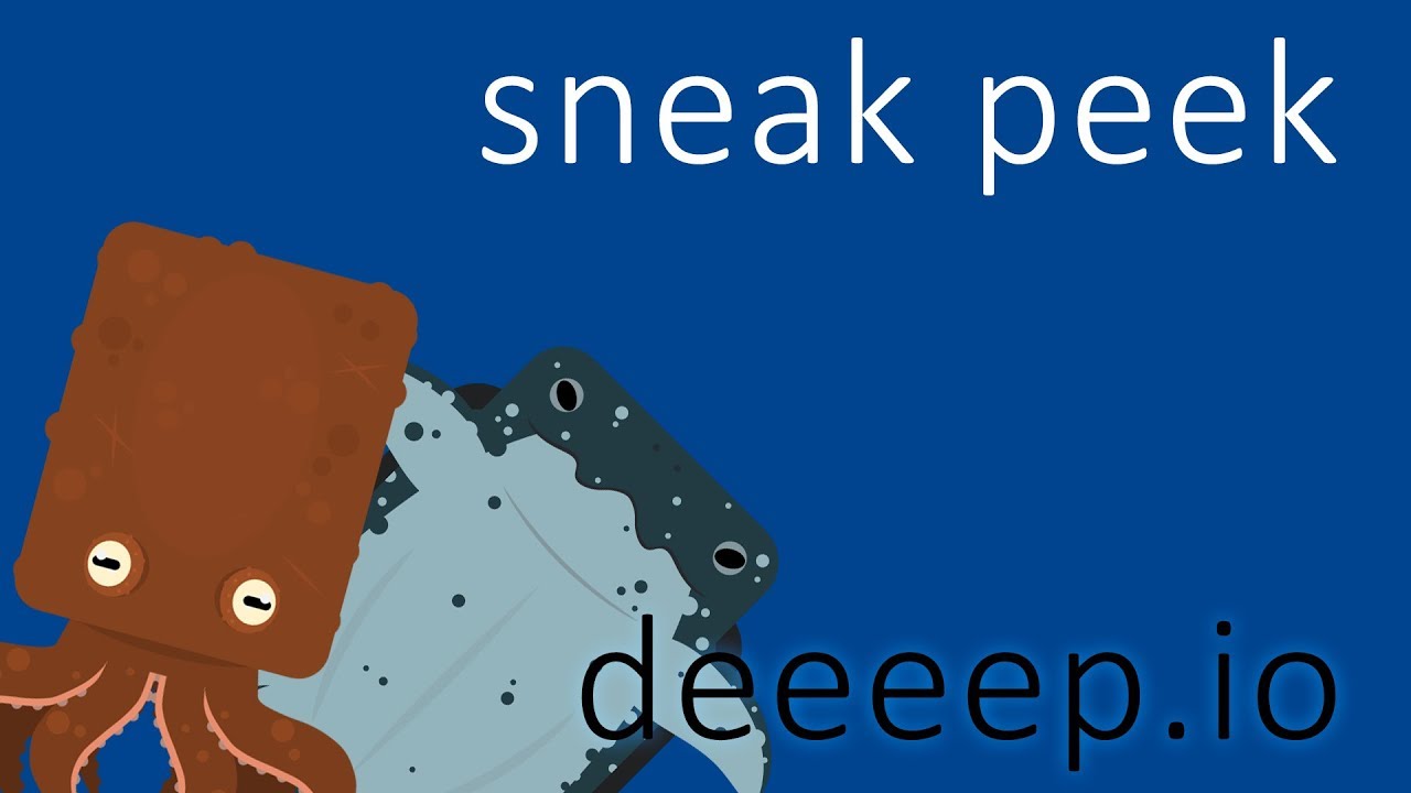 Deeeep.io update - Giant Pacific Octopus & Leatherback Sea Turtle ...