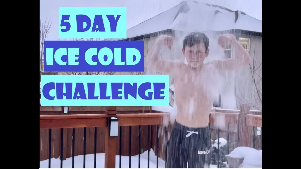 5 DAY ICE COLD CHALLENGE!! | masteridan #iceman #wimhof #challenge # ...