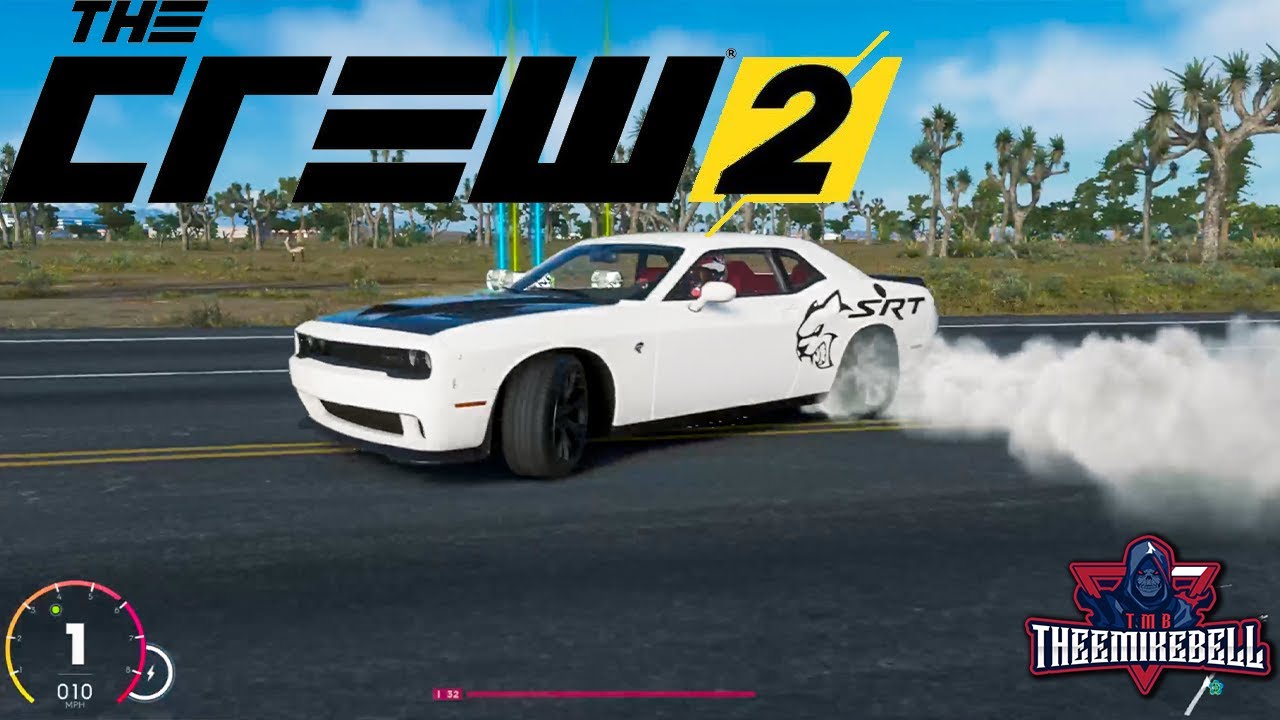 The Crew 2: Racing Dodge Challenger SRT Hellcat & SRT Viper GTS with ...