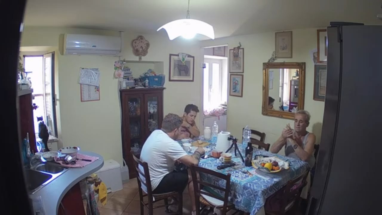 LIVE streaming 24/7- kitchen camera 2 - Italian family real life - YouTube