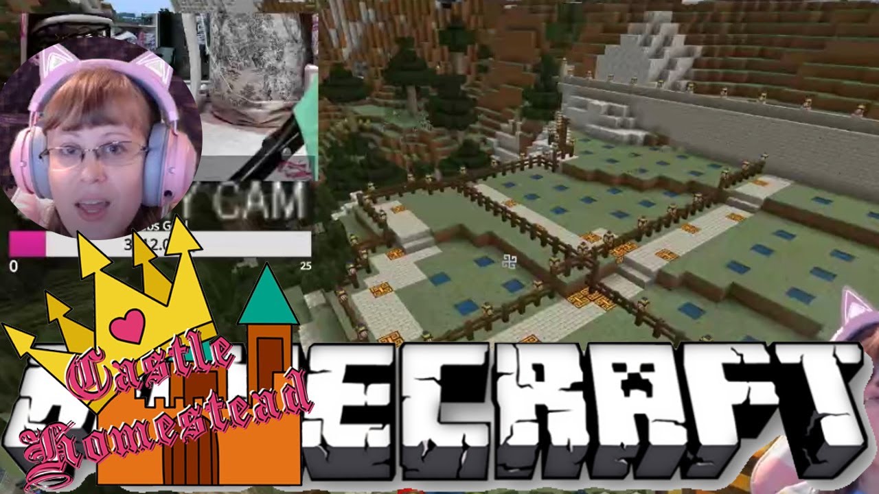 Building a Farm - Castle Homestead in Minecraft 1.17 Let's Play Castle ...