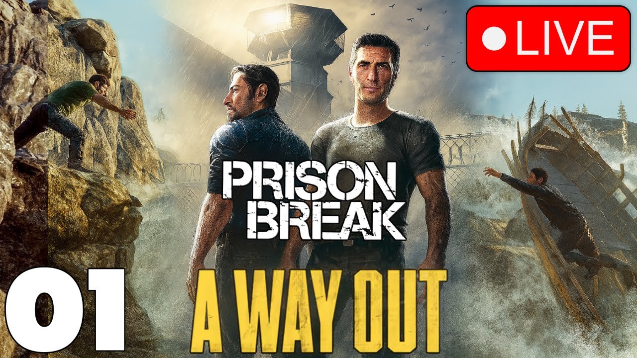 🔴НА ЖИВО🔴😱 БЯГСТВО ОТ ЗАТВОРА! 🔥ПО-ДОБРО ОТ PRISON BREAK?! | A Way Out ...