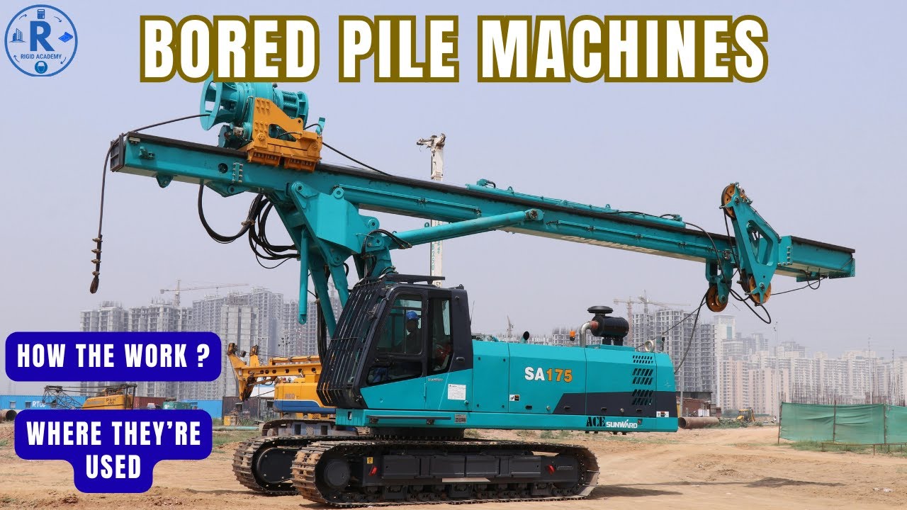 How Bored Pile Machines Work (Step-by-Step) - YouTube