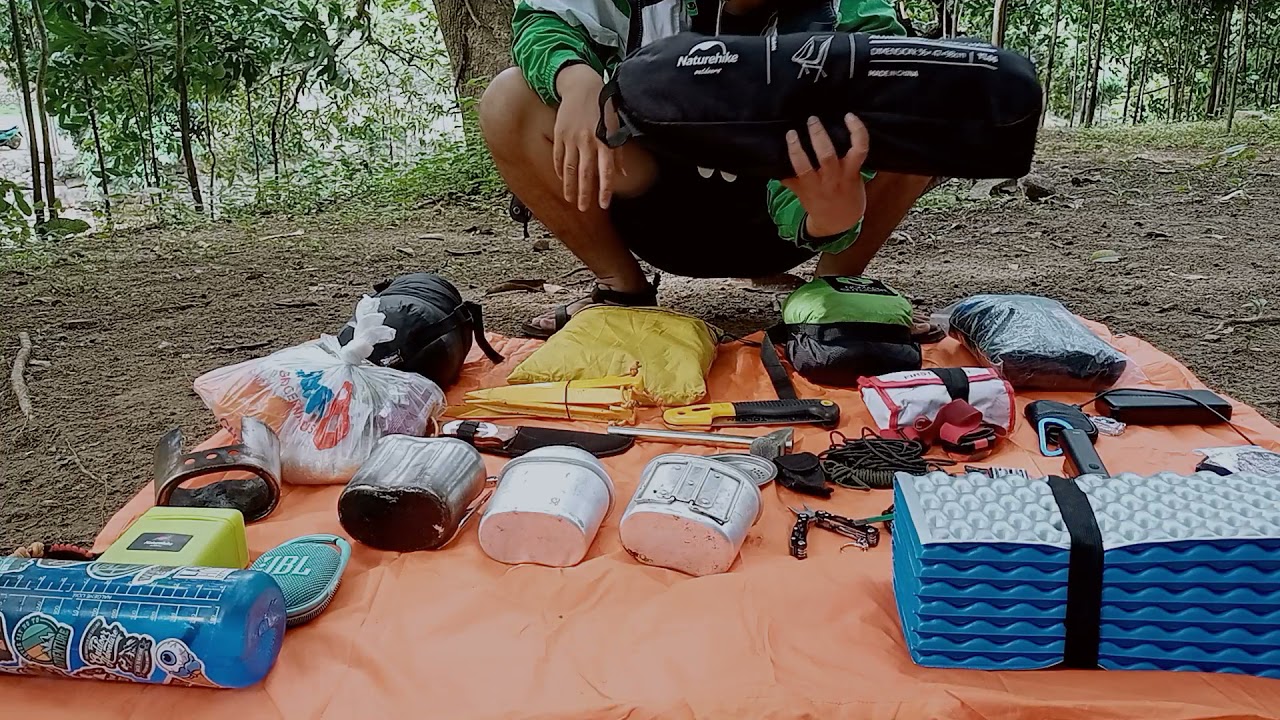 Pinoy Backpacker: Ano ang dala ko sa overnight camping? - YouTube