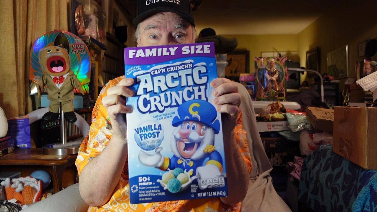 Capn Crunch Arctic Crunch Cereal - YouTube