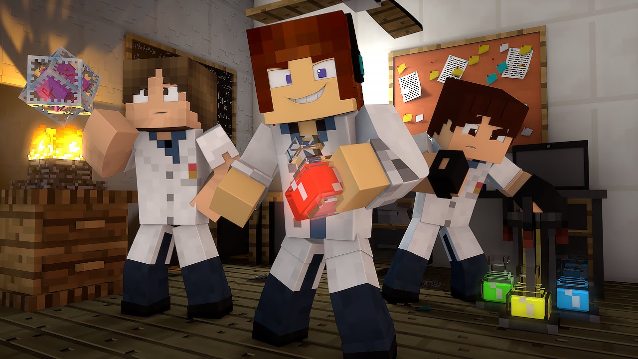 Minecraft: DESAFIOS DO CIENTISTA ! - The Lab Mini-Game - YouTube