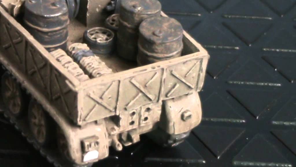 Flames of War Famo and Berg Panther - YouTube