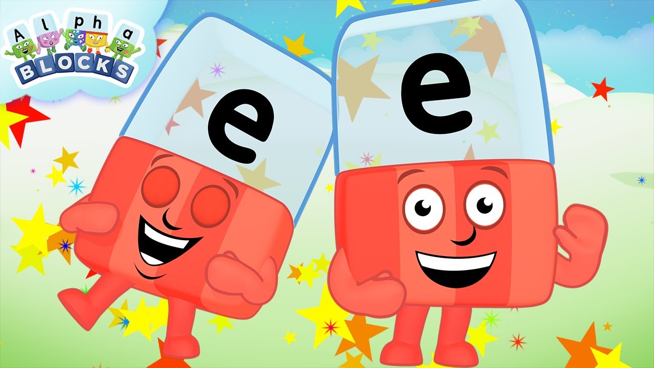 E is for Extraordinary! | Learn to read | @officialalphablocks - YouTube