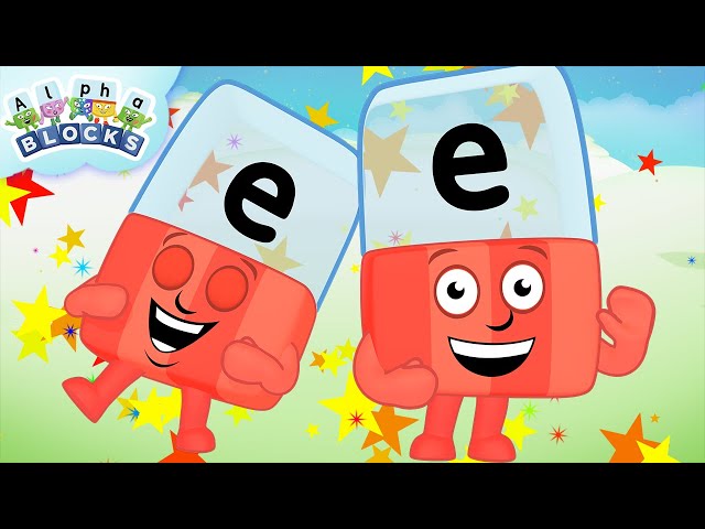 E is for Extraordinary! | Learn to read | @officialalphablocks - Videos ...