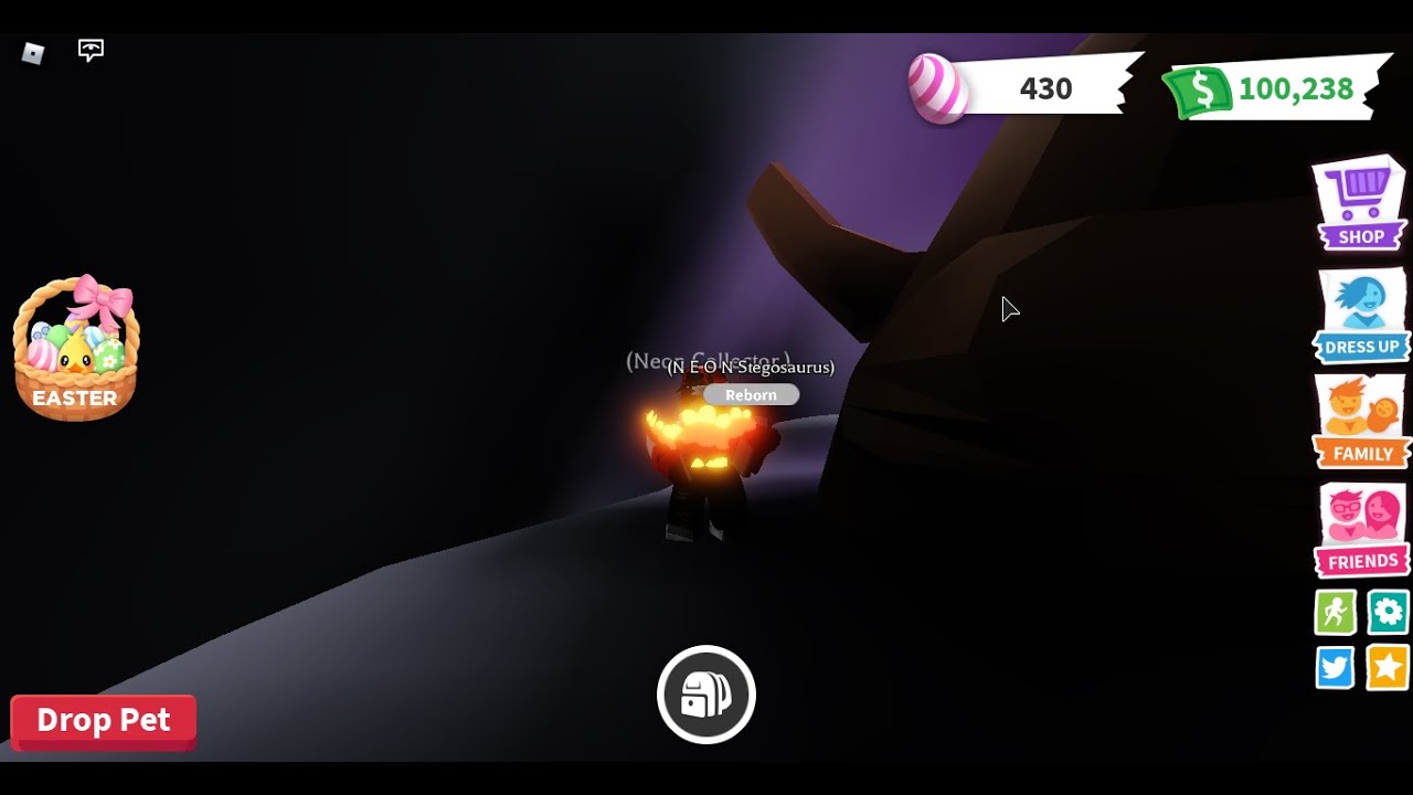 I Made A Neon Stegosaurus. (Adopt Me). - YouTube