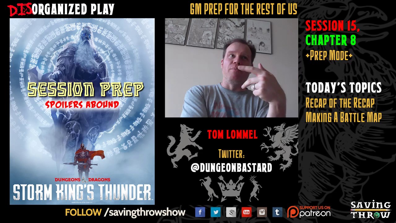 Disorganized Play - GM Prep with Tom Lommel - Episode 31 - YouTube
