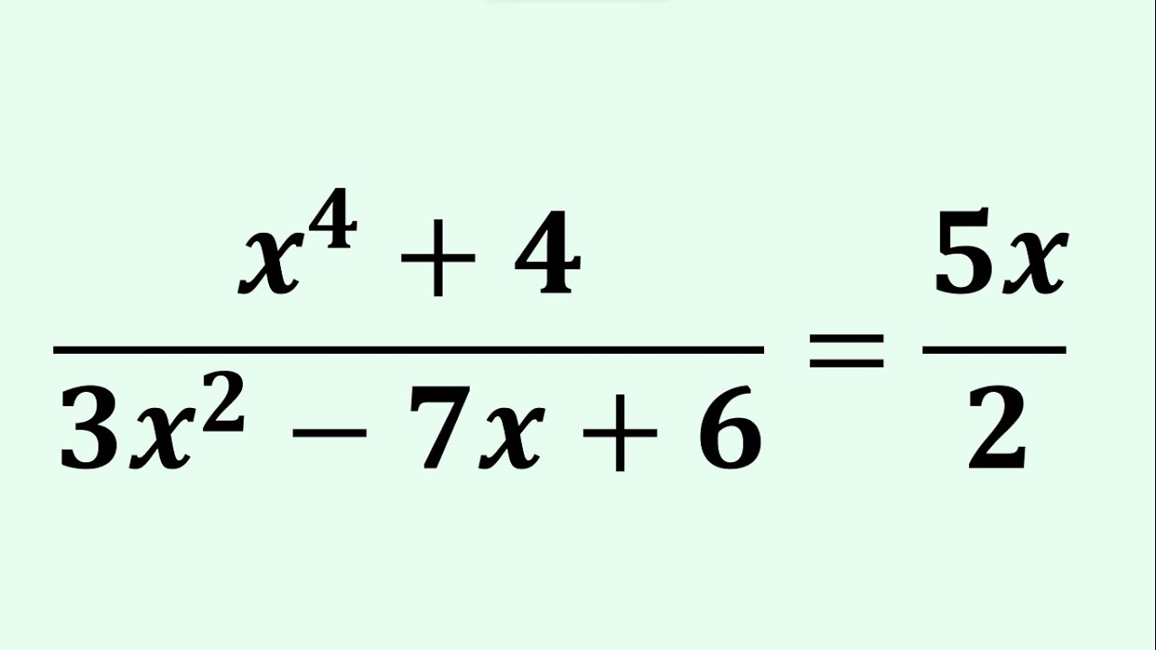 Unlocking Rational Equation with Two Methods | Algebra Challenge - YouTube