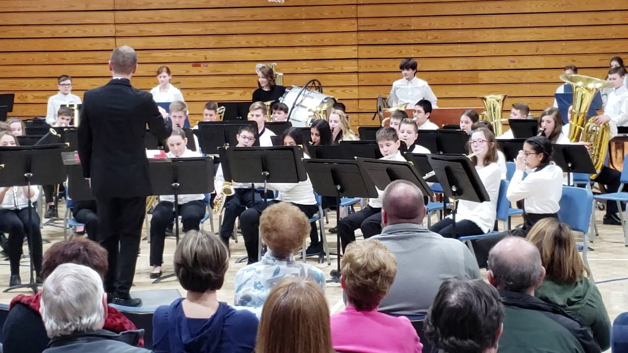 7th Grade Band Concert February - YouTube