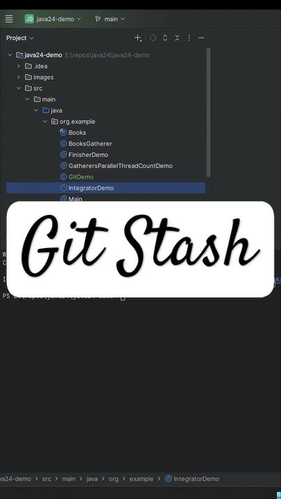 Git Stash in 60 Seconds: Save Your Code Like a Pro! ⚡#git #GitStash - YouTube