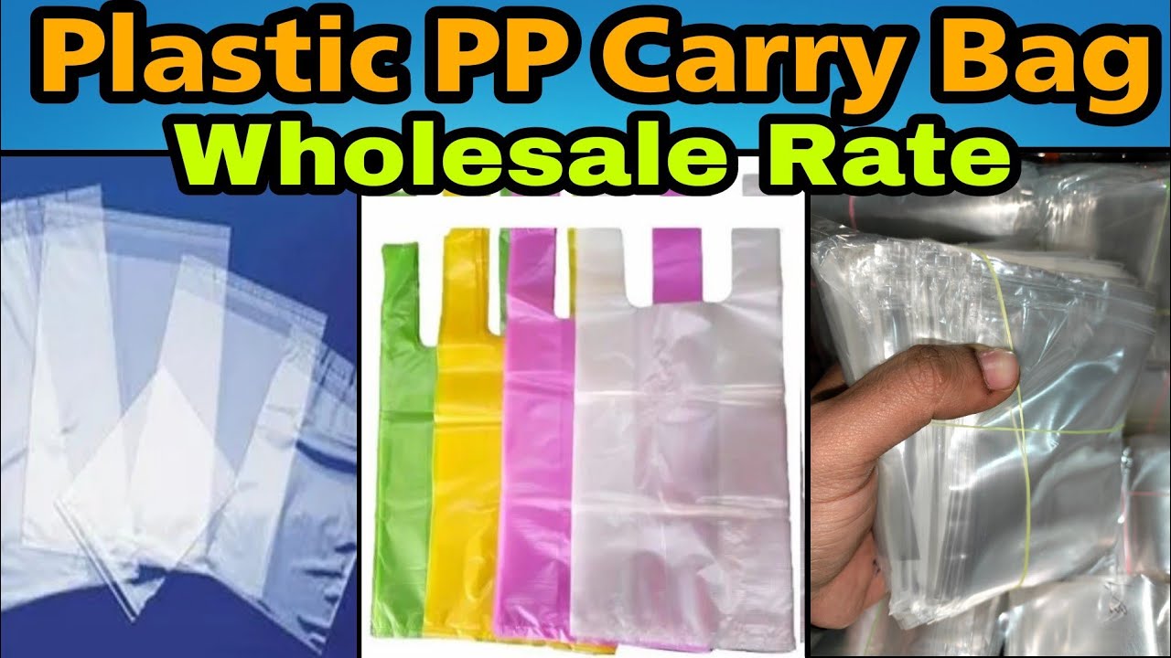 Plastic Carry Bag Wholesale | PP carry bag #polythene #carrybag # ...