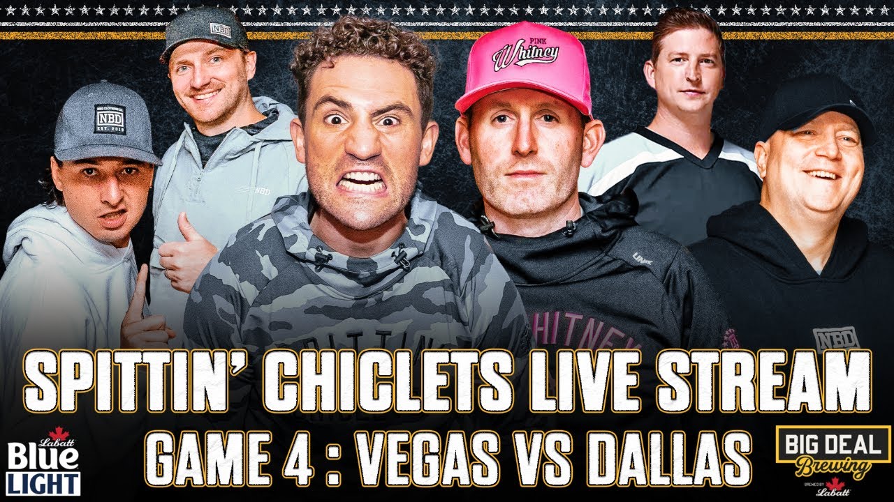 Game 4 Vegas vs Dallas - Spittin' Chiclets Live Watch - Presented by ...
