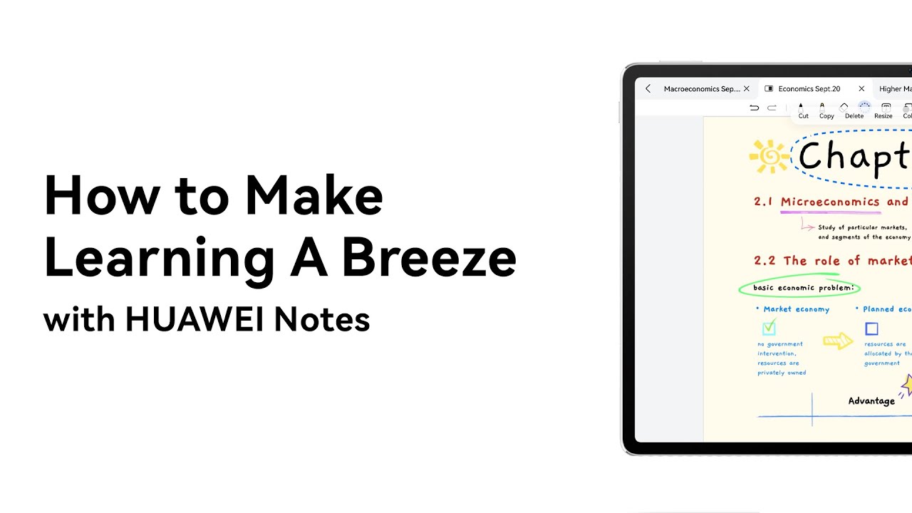 HUAWEI Notes | How to Make Learning A Breeze - YouTube