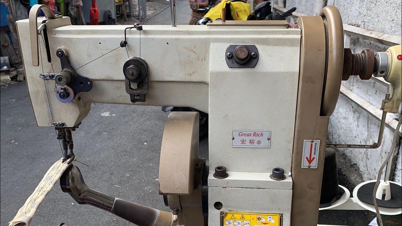 [Toko Sukses Lancar] Refurbished Mesin Jahit Sol Sepatu Sole High Speed ...