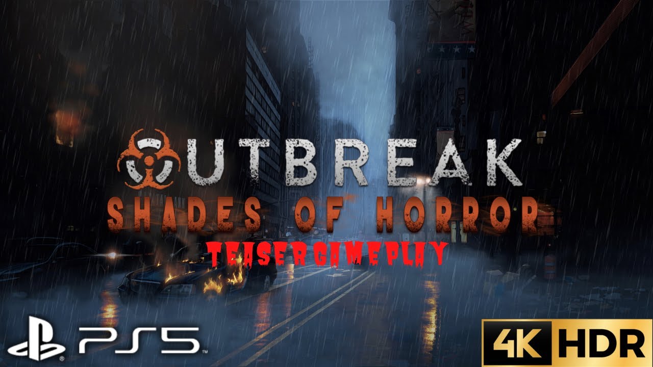 Outbreak: Shades of Horror Playable Teaser Gameplay | PS5 | 4K HDR ...