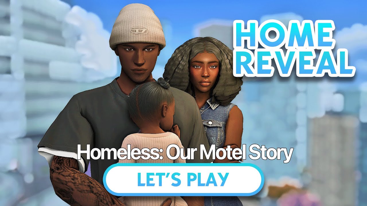 Sims 4 Let’s Play — Homeless: Our Motel Story Episode 4 | The House ...
