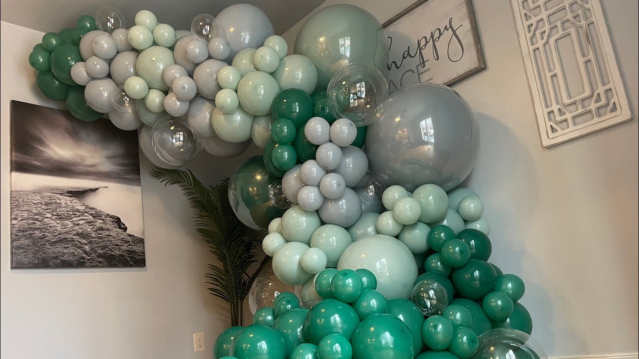 Balloon Garland using PEX pipe | Tutorial | How to | DIY - YouTube