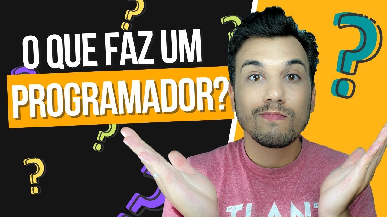 O que faz um programador? TI ainda vale a pena? - YouTube