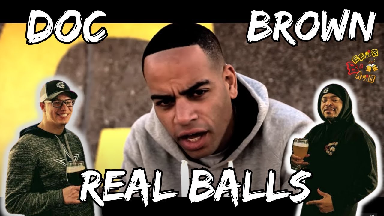 WASN'T EXPECTING THIS!! | Americans React to Doc Brown Real Balls - YouTube