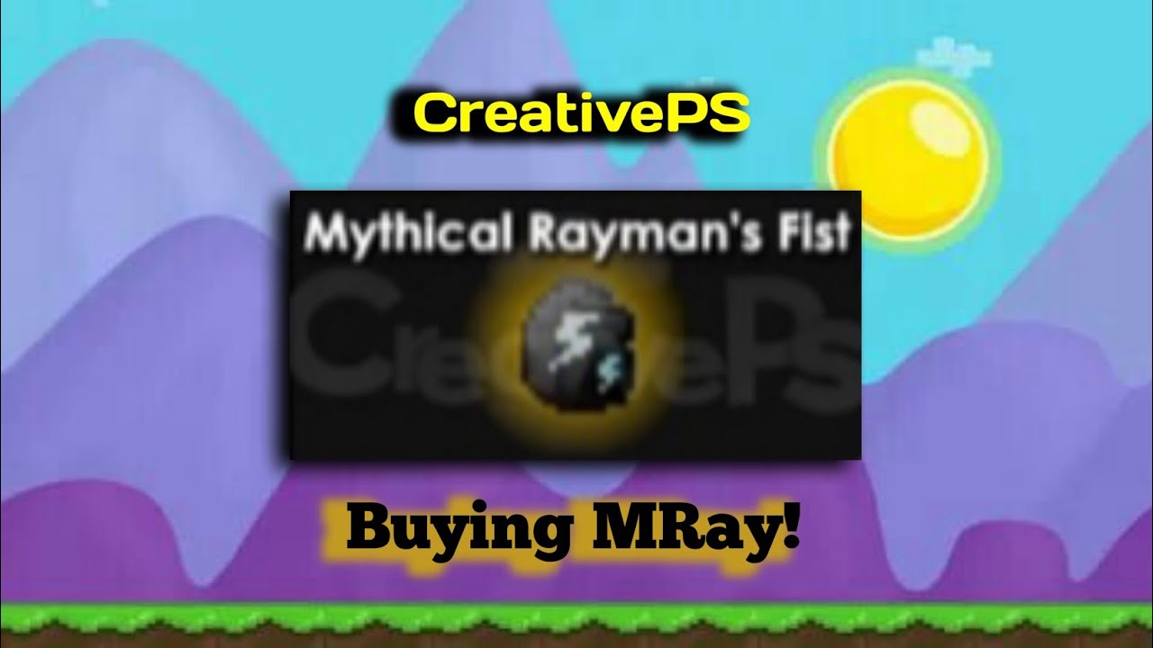 Buying MRay in Growtopia Creative PS!! | Growtopia CreativePS | - YouTube