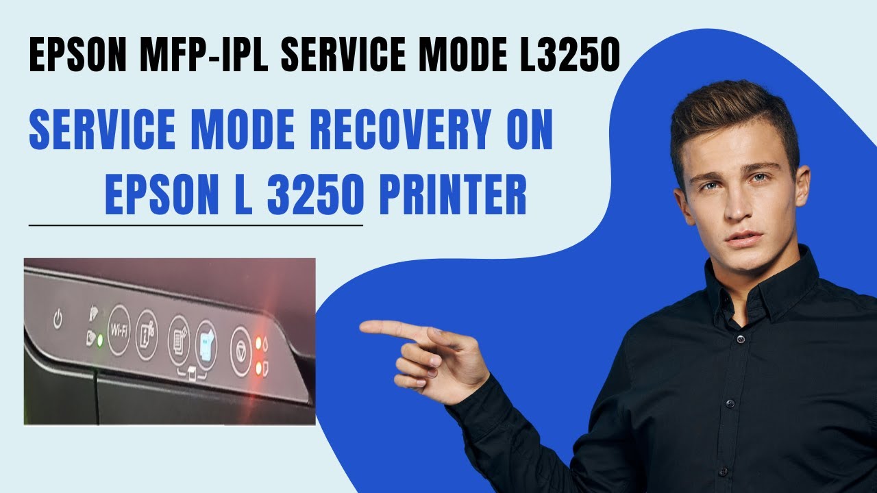 Epson mfp-ipl service mode on Epson L3250 Solved || How to Exit Service ...