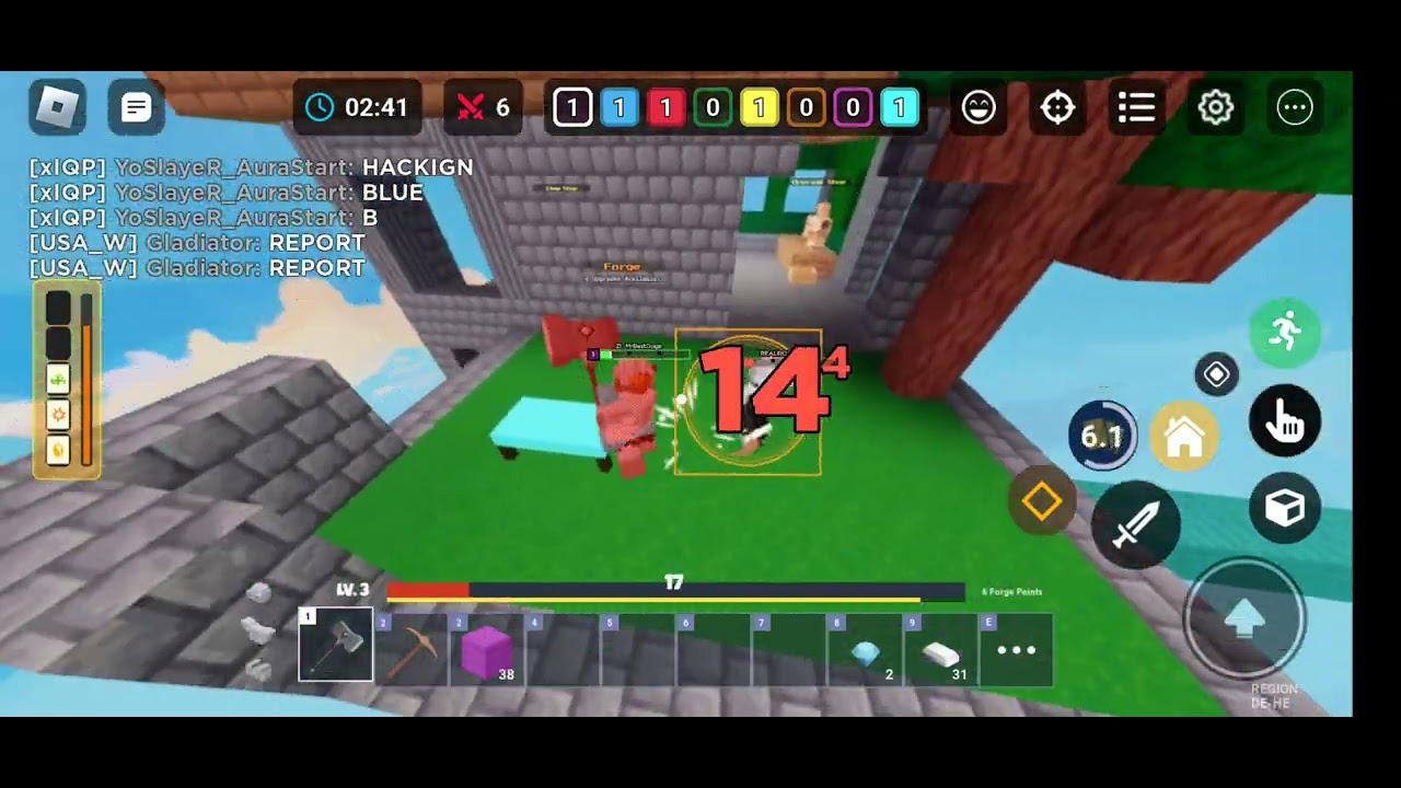 L hacker #bedwars #roblox #hackers - YouTube