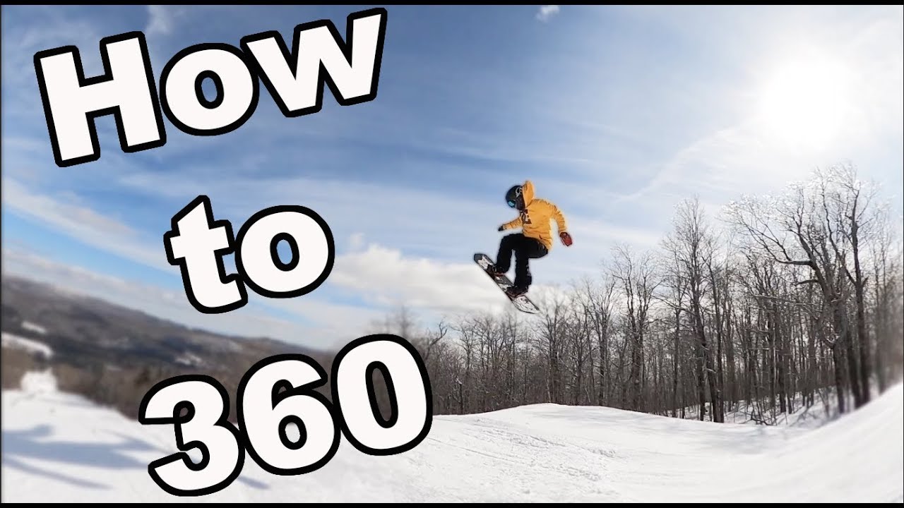 How to Backside 360 on Your Snowboard | Beginner Guide - YouTube
